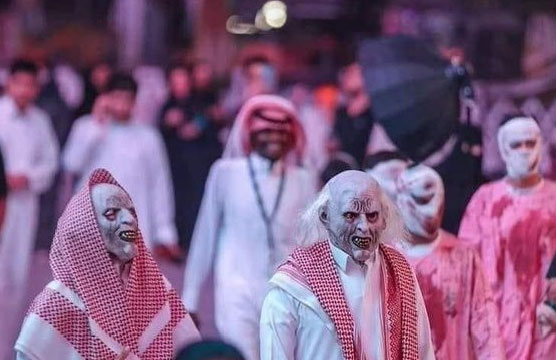 باب نت احتفالات عيد الهالوين في السعودية تثير ضجة كبيرة على مواقع