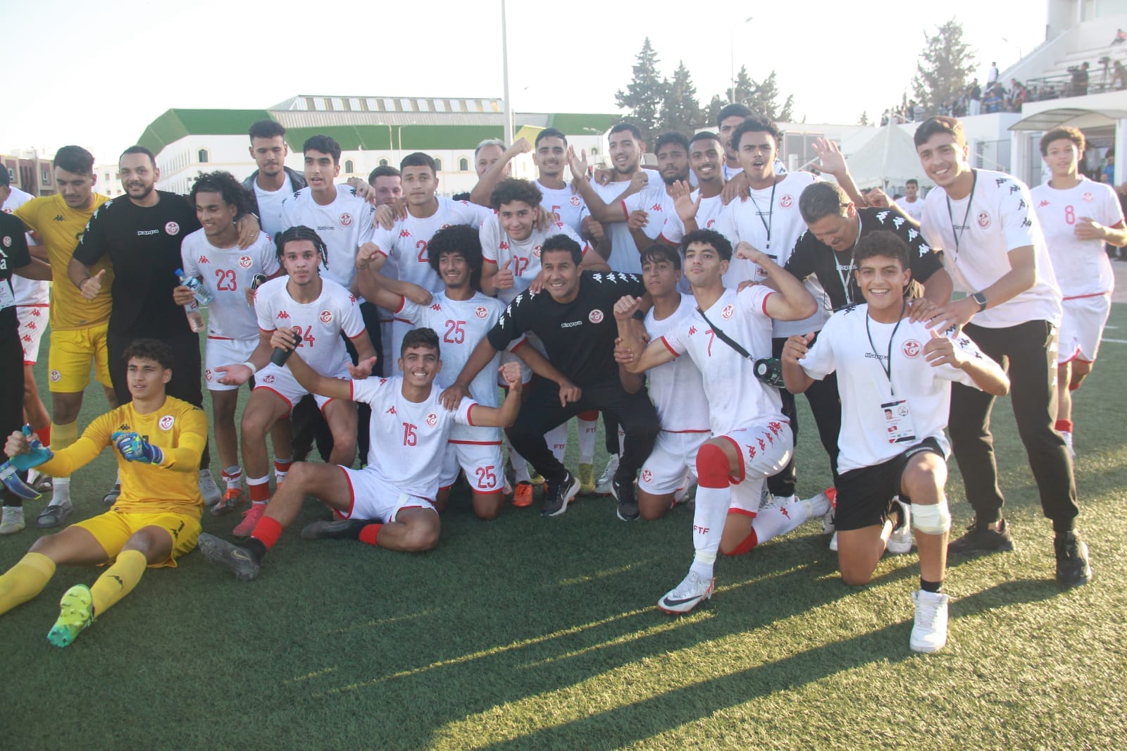المنتخب التونسي للاواسط يتوج بلقب بطولة اتحاد شمال افريقيا لمواليد