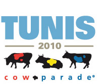 Tunis : Première Cow Parade en Tunisie