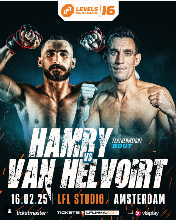 Hamza Hamry : L'étoile montante du MMA prête à briller à Amsterdam