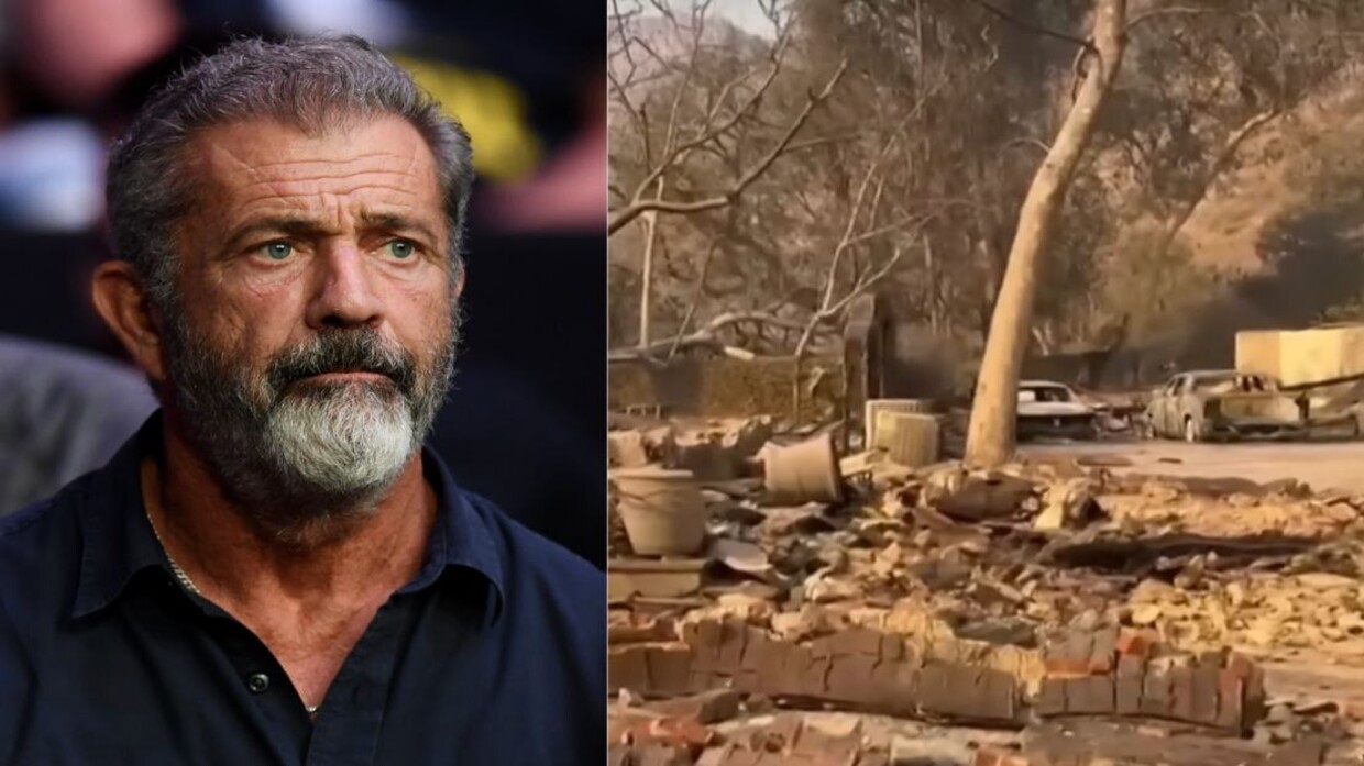 الفنان العالمي ميل غيبسون يخسر قصره جراء حرائق الغابات