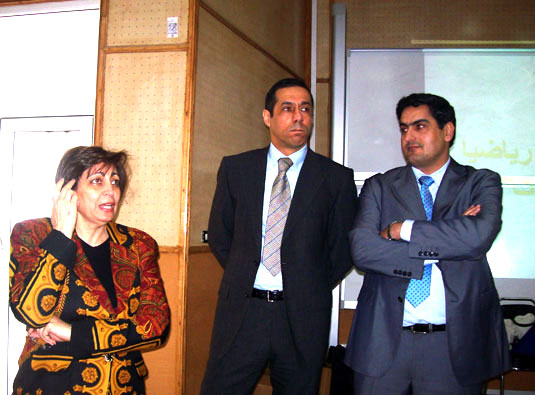 Zied Tlemcani et Mohamed Gammoudi à la 1 ère journée portes ouvertes de ...