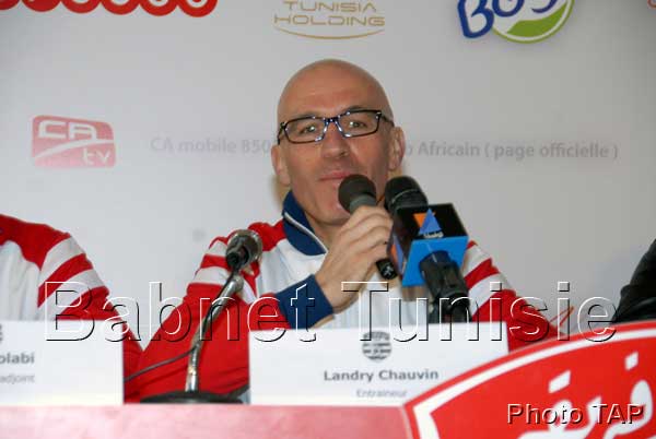 C.Africain - Landry Chauvin: ''Priorité au jeu offensif''